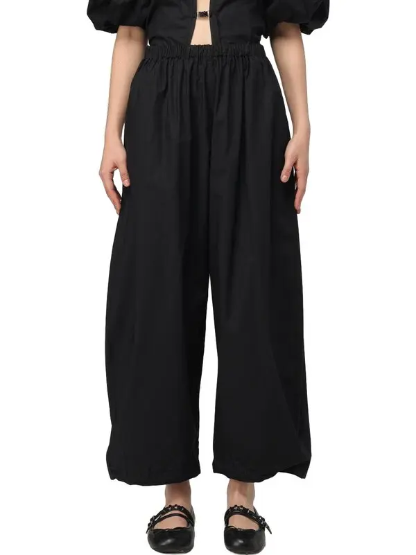 Pinko Wide Leg Pants - Black