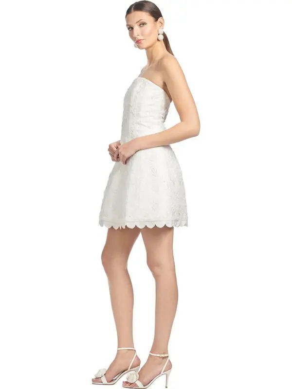 Sachin & Babi Embellished Alanna Dress - Ivory