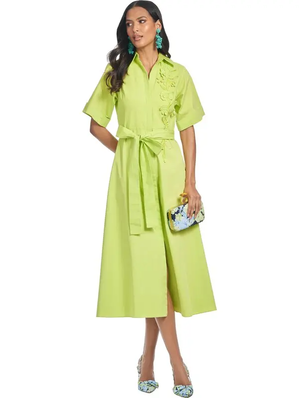 Sachin & Babi Willow Midi Dress - Peridot