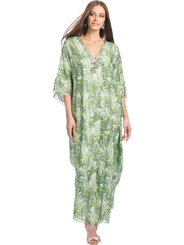 Sachin & Babi Arna Kaftan - Peridot Bouquet