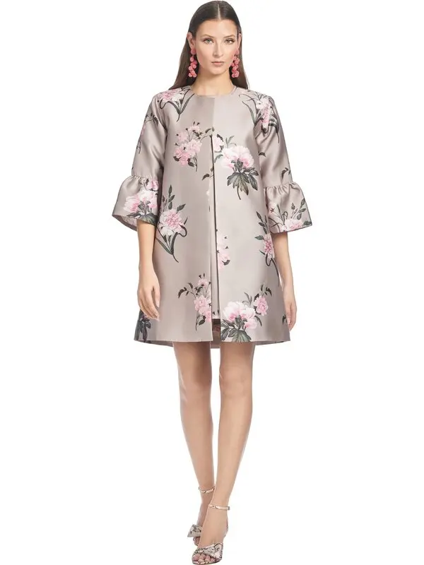 Sachin & Babi Bailey Coat - Pewter English Rose