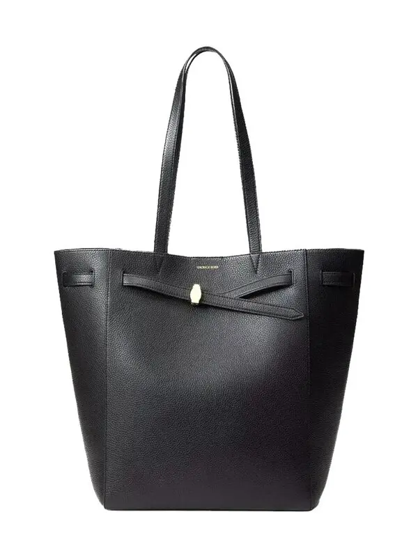 Veronica Beard Leather Tote Bag - Black