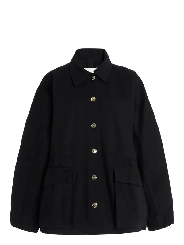 RÙADH Constance Denim Jacket - Black