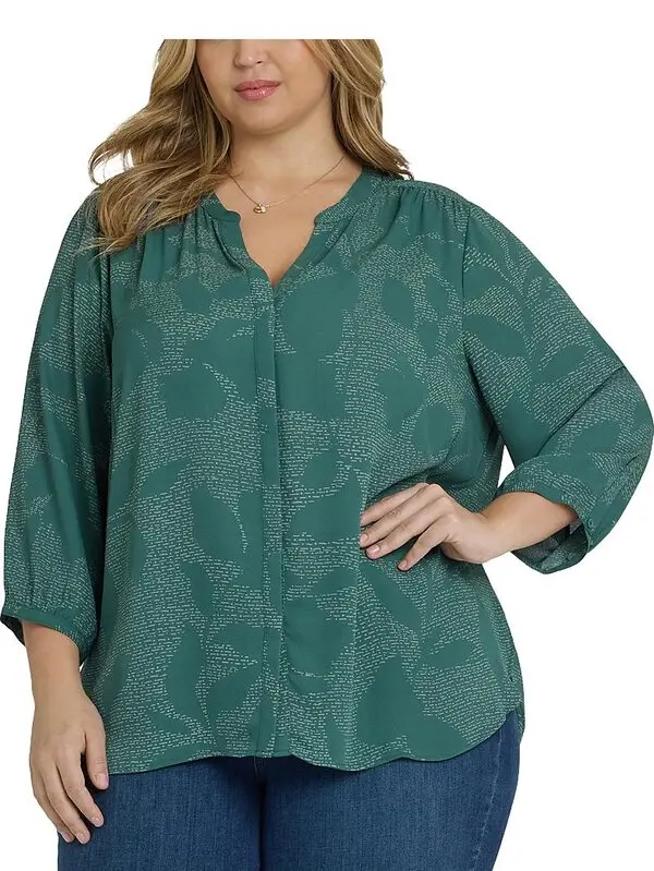 NYDJ Pintuck Blouse - Duvernet