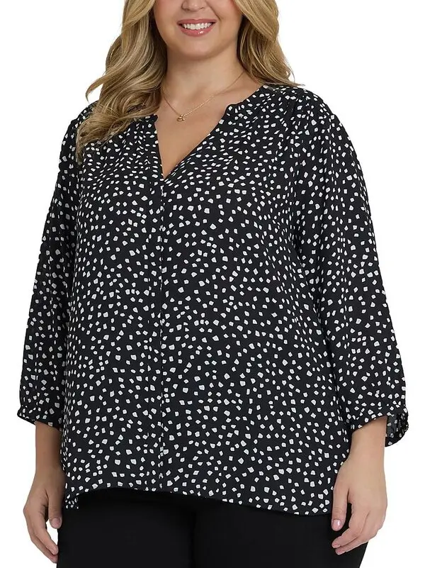 NYDJ Pintuck Blouse - Francoise