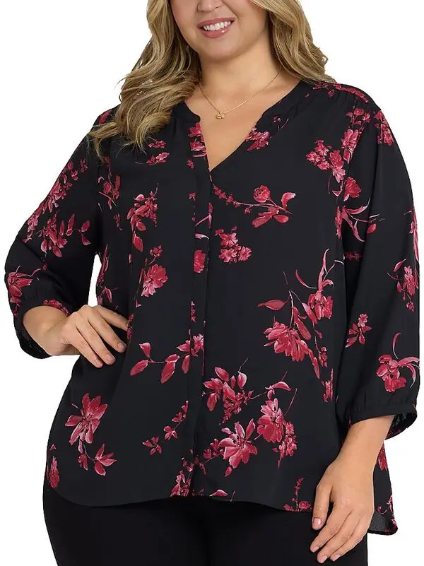 NYDJ Pintuck Blouse - Vivienne