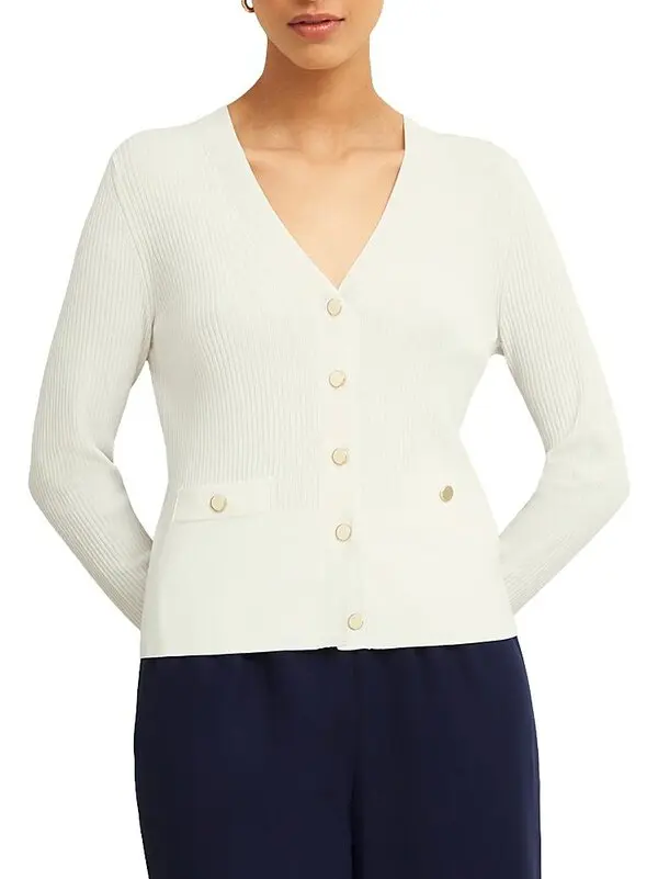 HOBBS LONDON Aubrey Cardigan - Hobbs Ivory