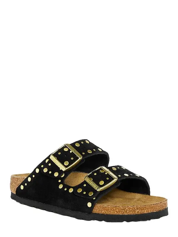 BIRKENSTOCK Arizona Rivet Sandals - Black
