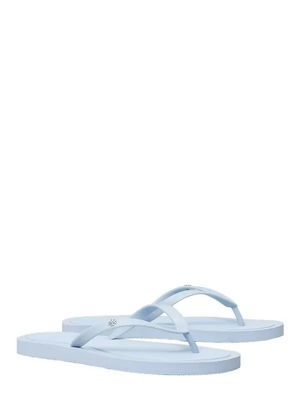 Tory Burch Kira Padded Flip Flop Sandals - Aria Blue