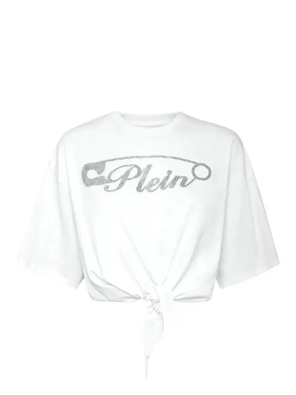 Philipp Plein Cropped T-shirt - White