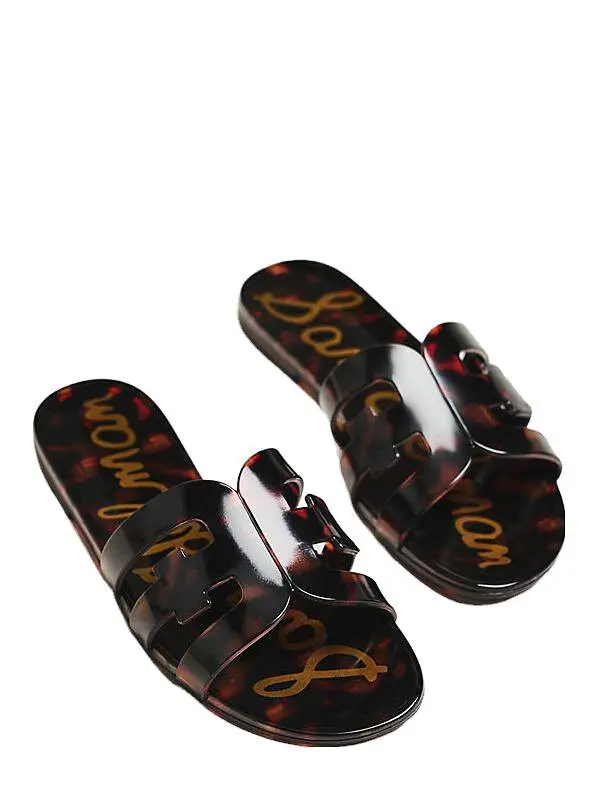 Sam Edelman Bay Jelly Sandals - Tortoise