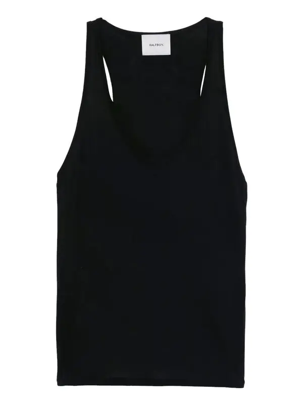 HALFBOY Tank Top - Black