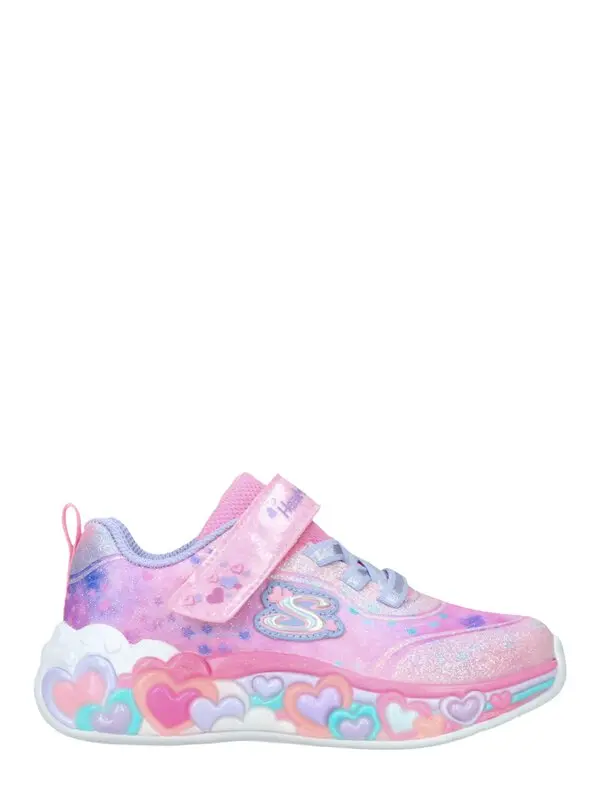 Sketchers Eternal Heart Lights Sneakers - Purple