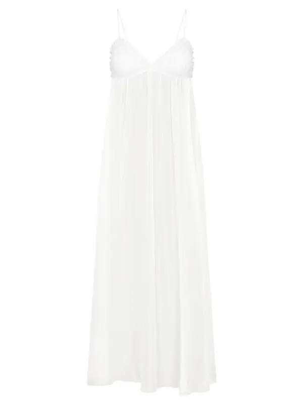 SKIMS Long Slip Dress - Ivory