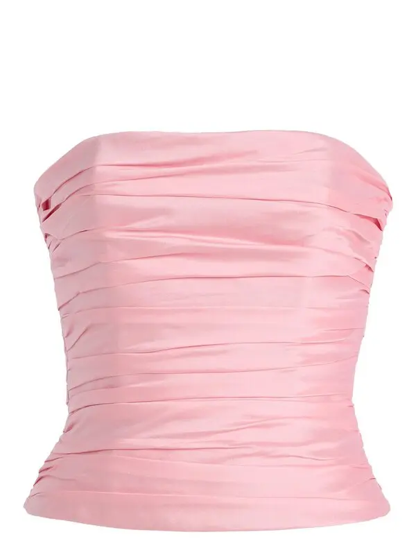 Anna October Lenora Corset Top - Pink