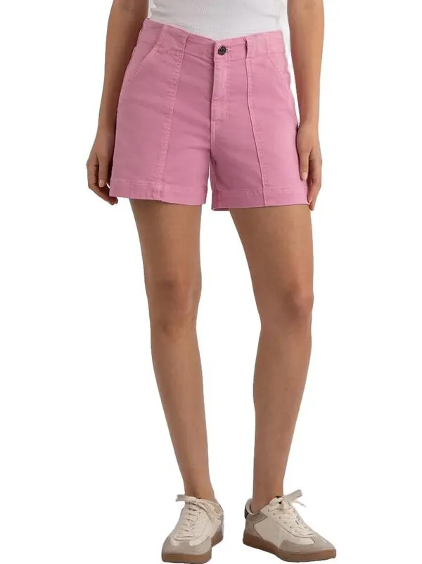 Kut From The Kloth Jane High-waisted Denim Shorts - Cupcake
