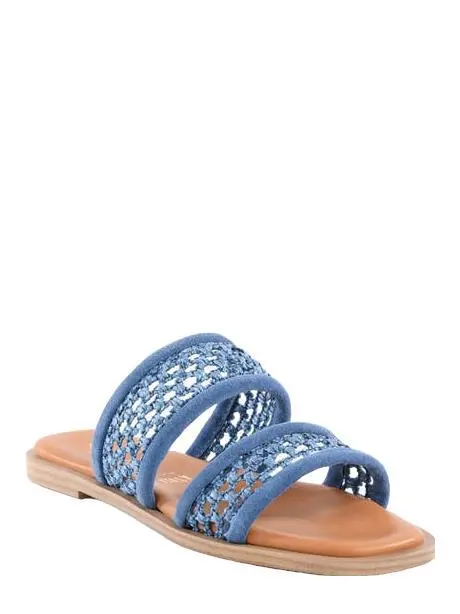 Seychelles Water Lilly Slide Sandal - Blue