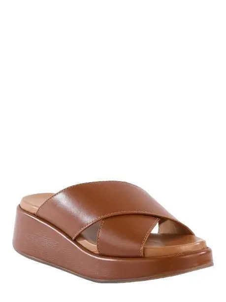 Seychelles Key Largo Wedge Slide Sandal - Tan