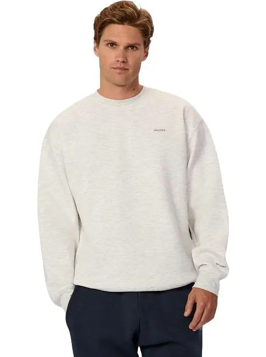 INDUSTRIE AUSTRALIA The Tech Del Sur Sweatshirt - Snow Marle