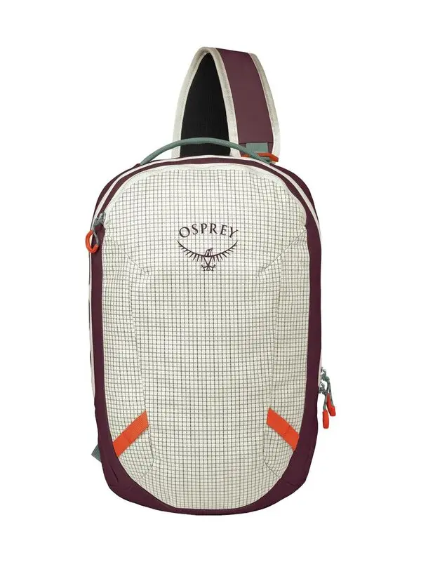 OSPREY Transporter Sling Bag - Mystery White/moody Burgundy