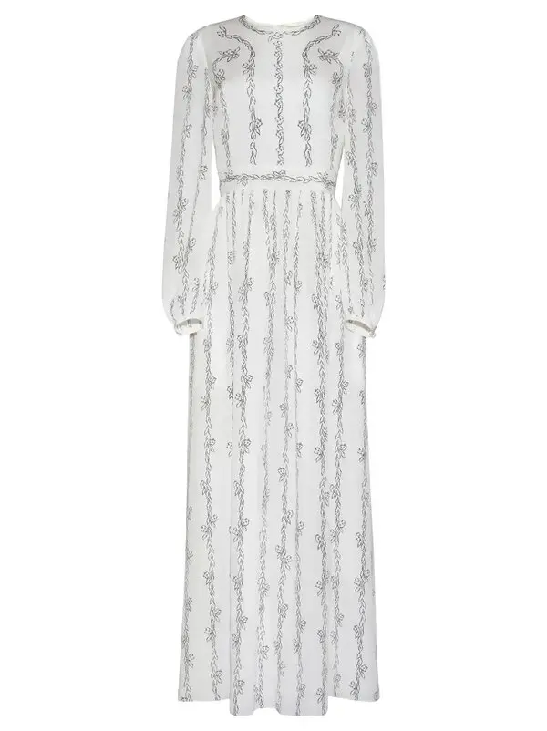 Adam Lippes Claudine Dress - White