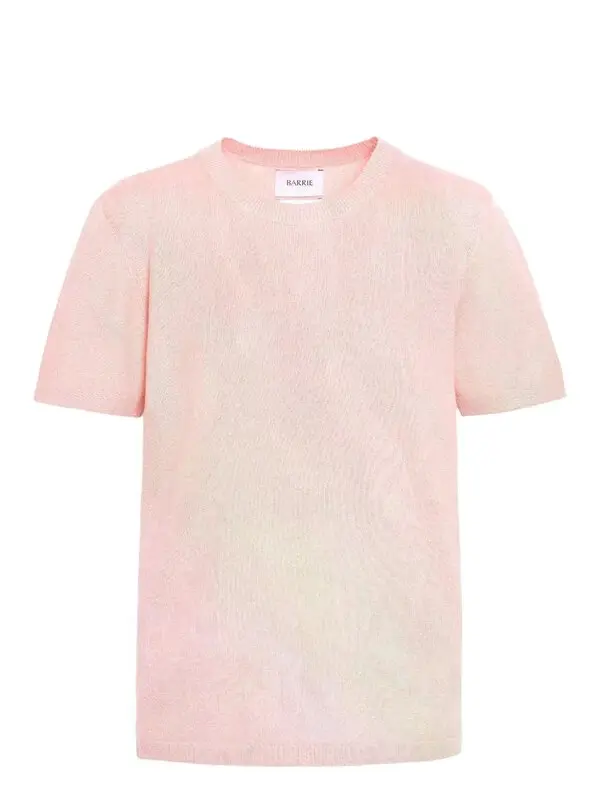 BARRIE Knitted T-shirt - Pink