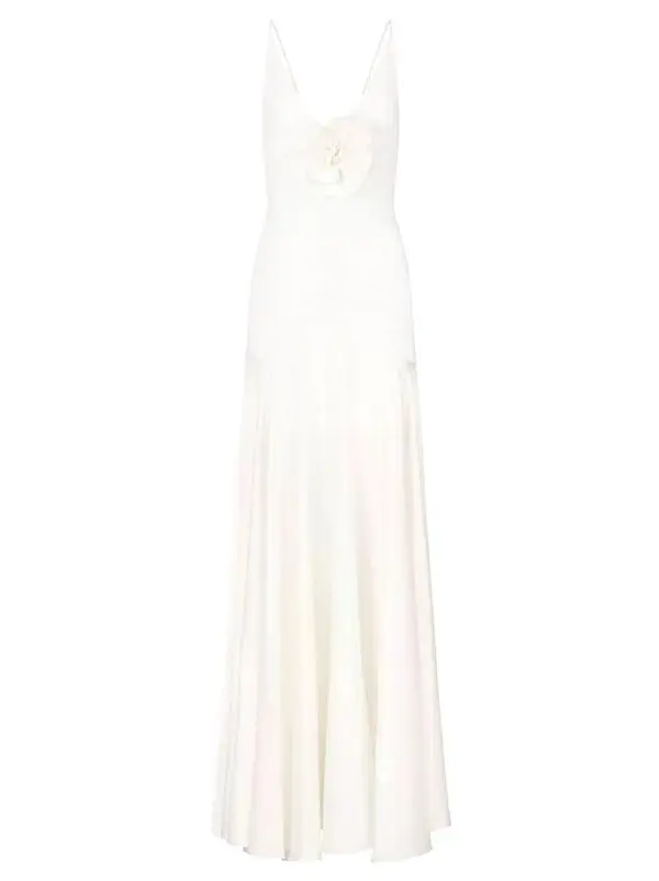 Silvia Tcherassi Sana Maxi Dress - White