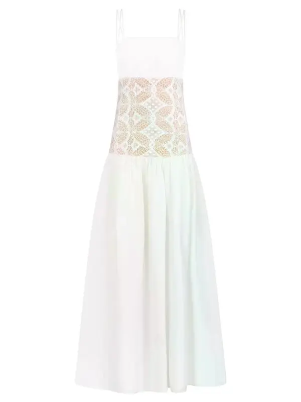 Silvia Tcherassi Pilar Maxi Dress - White
