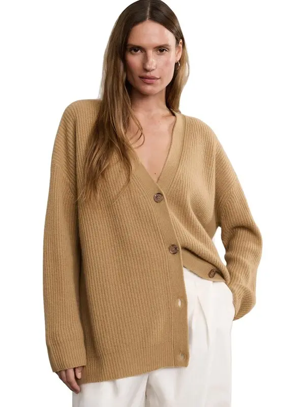Jenni Kayne Cashmere Cocoon Cardigan - Camel