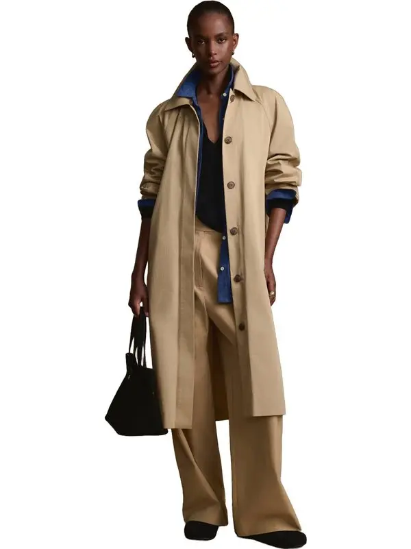 Jenni Kayne Leo Trench Coat - Khaki