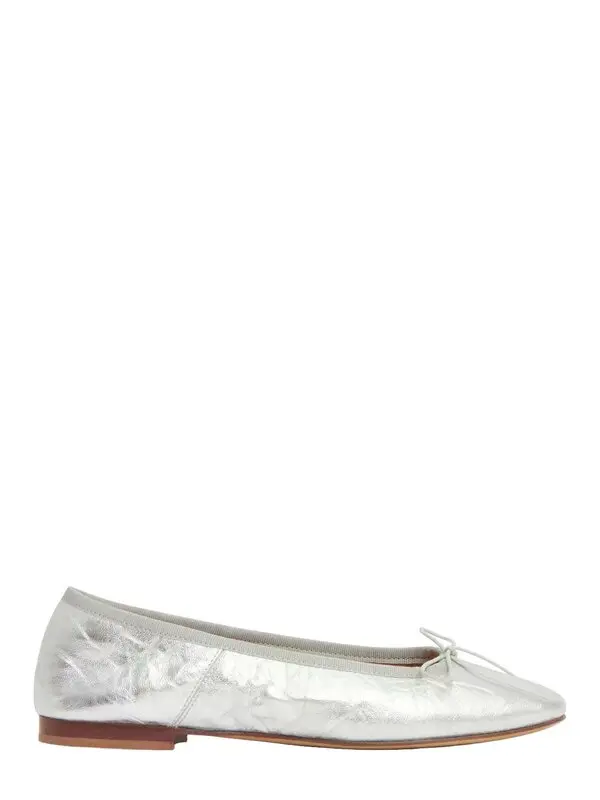 MANSUR GAVRIEL Dance Ballerina Flats - Silver