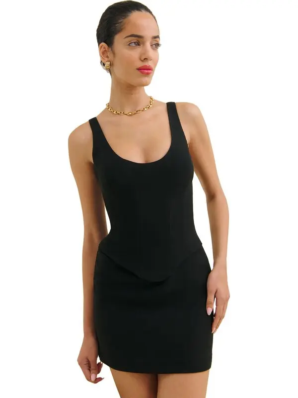 REFORMATION Allen Dress - Black