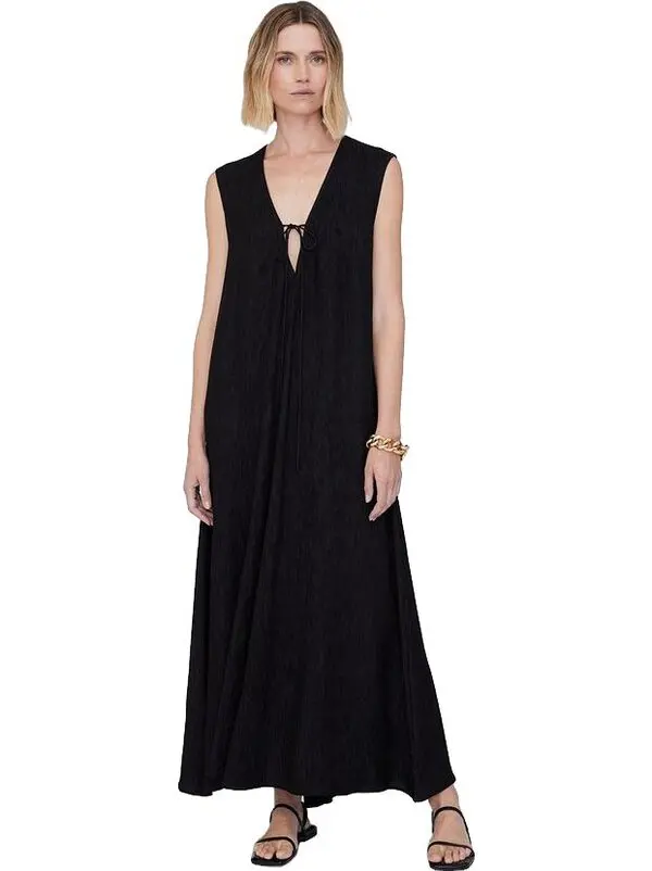 ANINE BING Constance Maxi Dress - Black