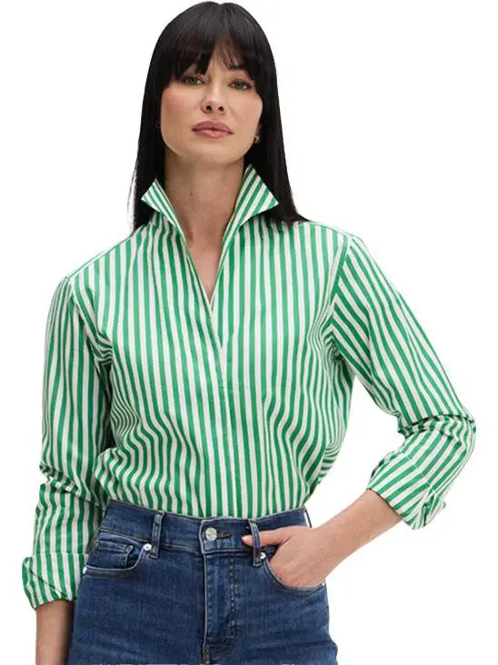 SARAH ALEXANDRA Signature Lucky Shirt - Stripe
