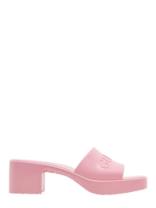Gucci 60mm Slide Sandal - Pink