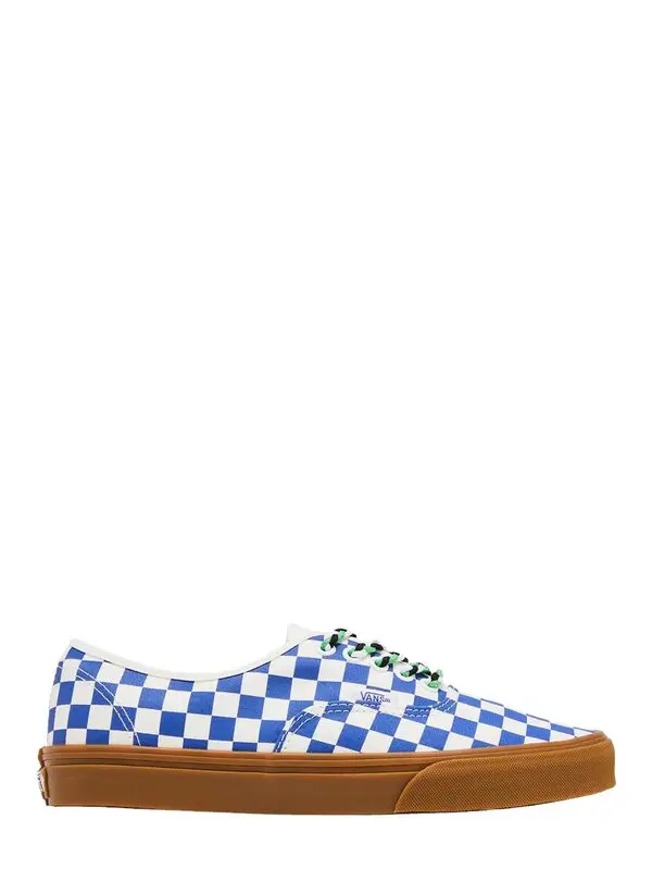 VANS Authentic Checkerboard Low Top Sneakers - Blue