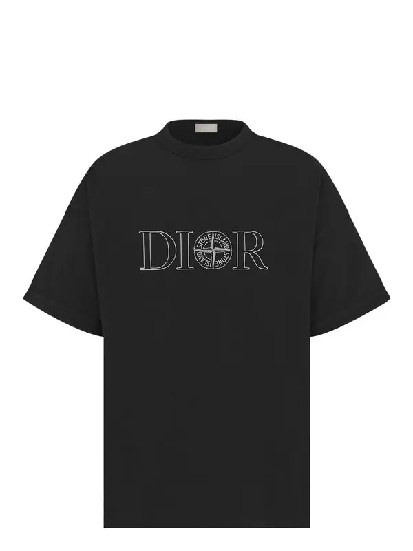 Dior X Stone Island T-shirt - Black