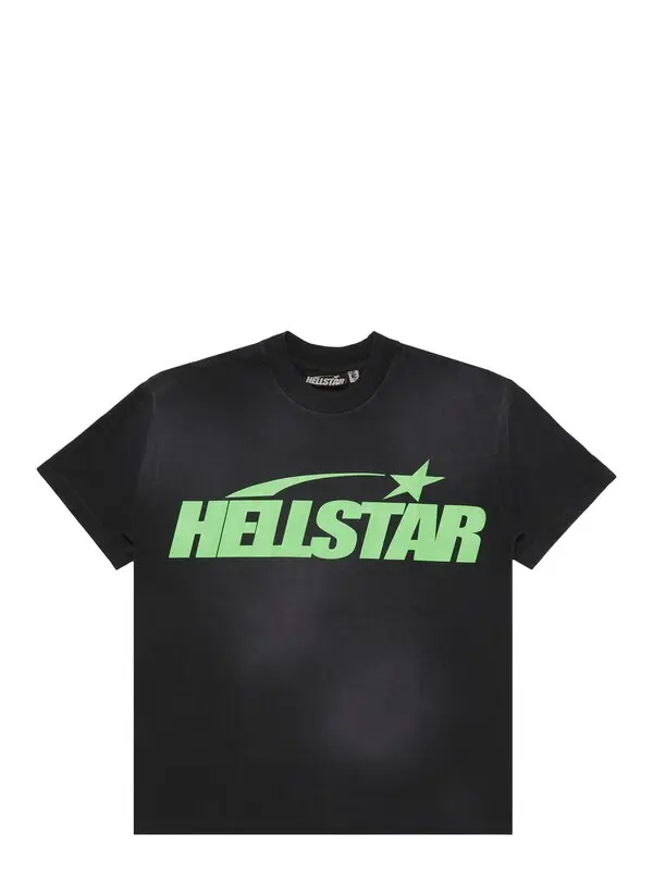 HELLSTAR Classic T-shirt /green - Black