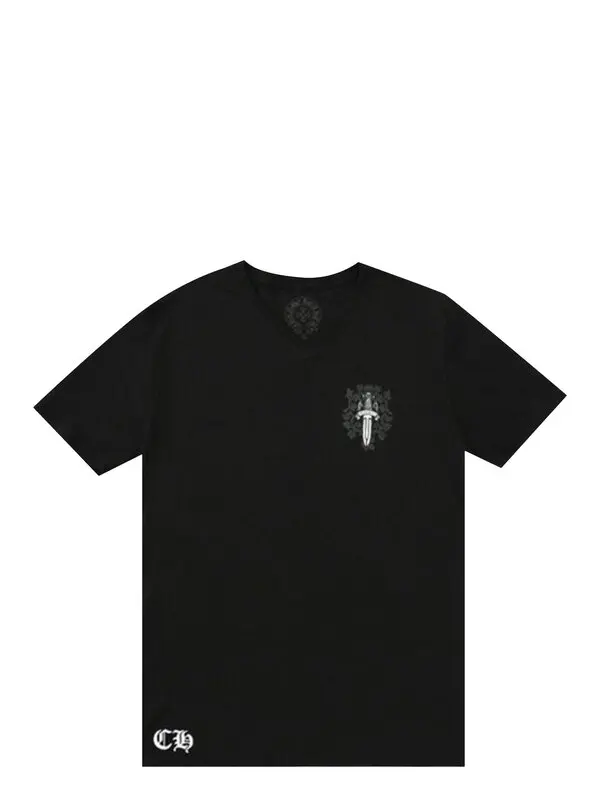 Chrome Hearts Dagger Motif T-shirt - Black