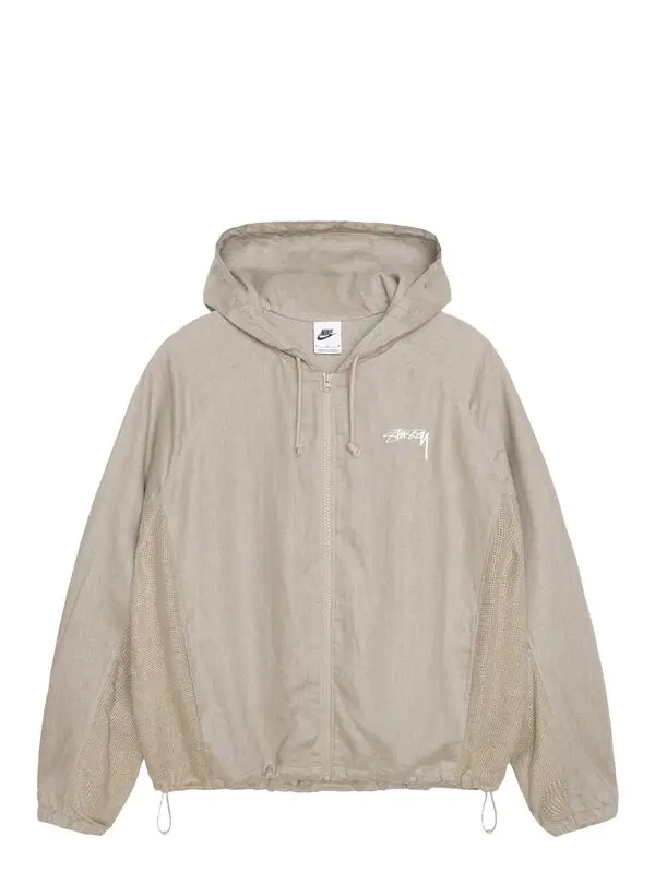 Nike X Stussy Linen Shell Jacket - Cream