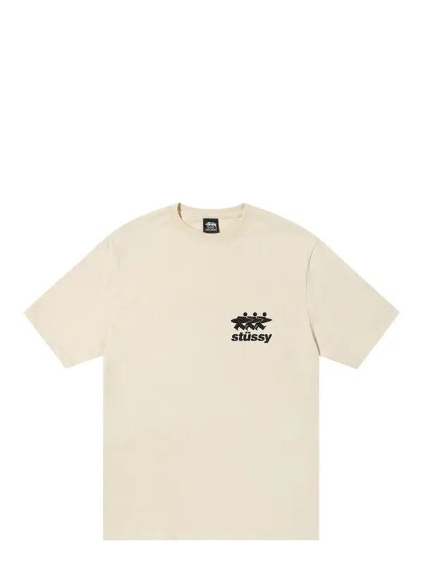 StÜssy Surfwalk Tee 'putty - Cream