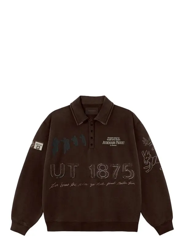 CACTUS JACK BY TRAVIS SCOTT X Audemars Piguet Rugby Sweater - Brown