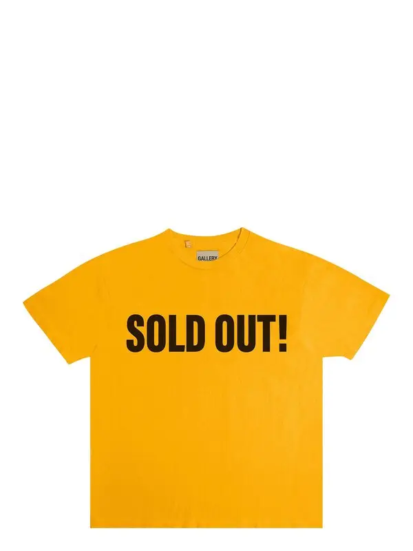 GALLERY DEPT. Sold Out Tee 'gold - Yellow