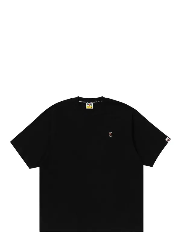 A BATHING APE One Point Relaxed Fit Tee - Black