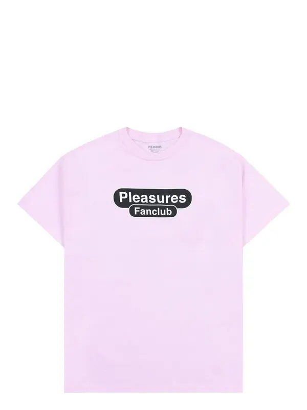 PLEASURES Fanclub T-shirt - Pink