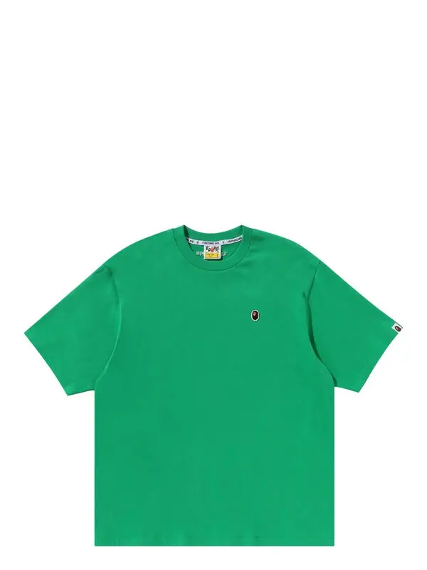 A BATHING APE One Point Relaxed Fit Tee - Green