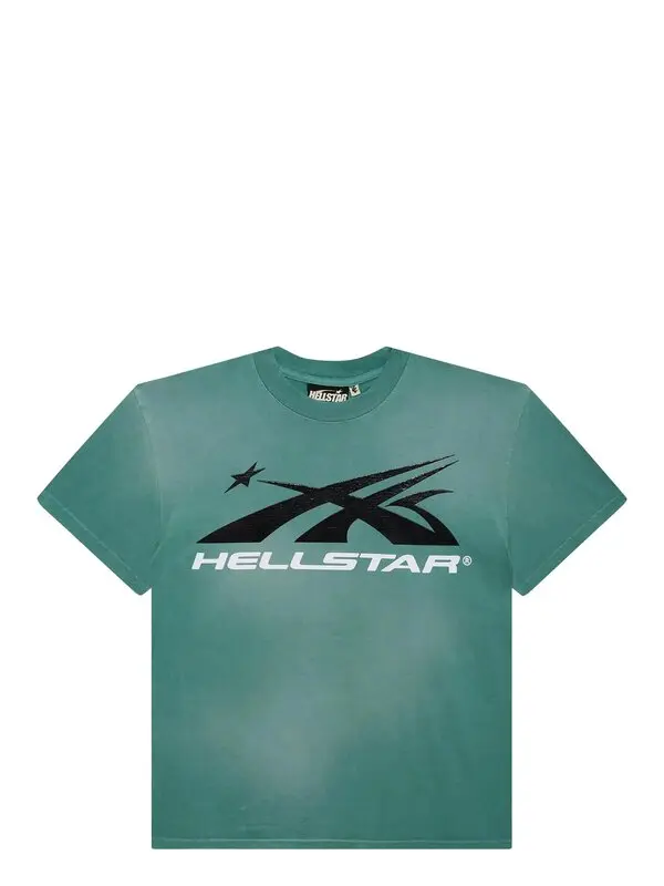 HELLSTAR Sports Logo T-shirt - Green