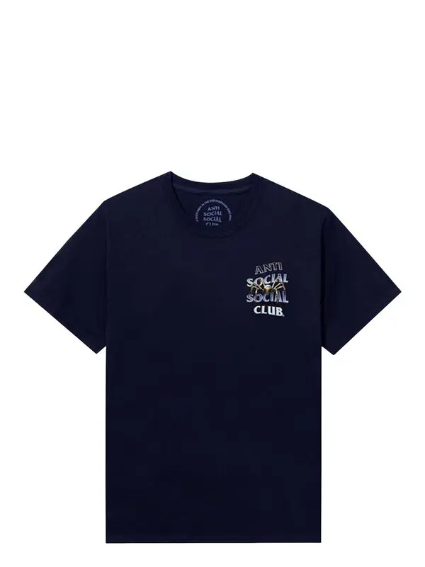 ANTI SOCIAL SOCIAL CLUB Crawl To Me Tee 'navy - Blue