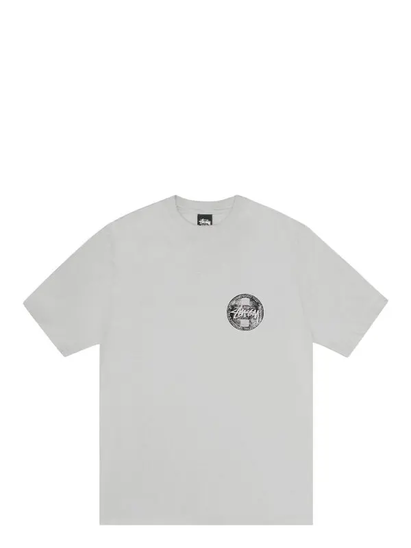 StÜssy Dot Stamp Tee 'fog - Grey