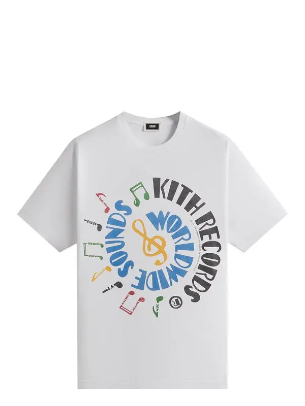 Kith Records Vintage Tee - White